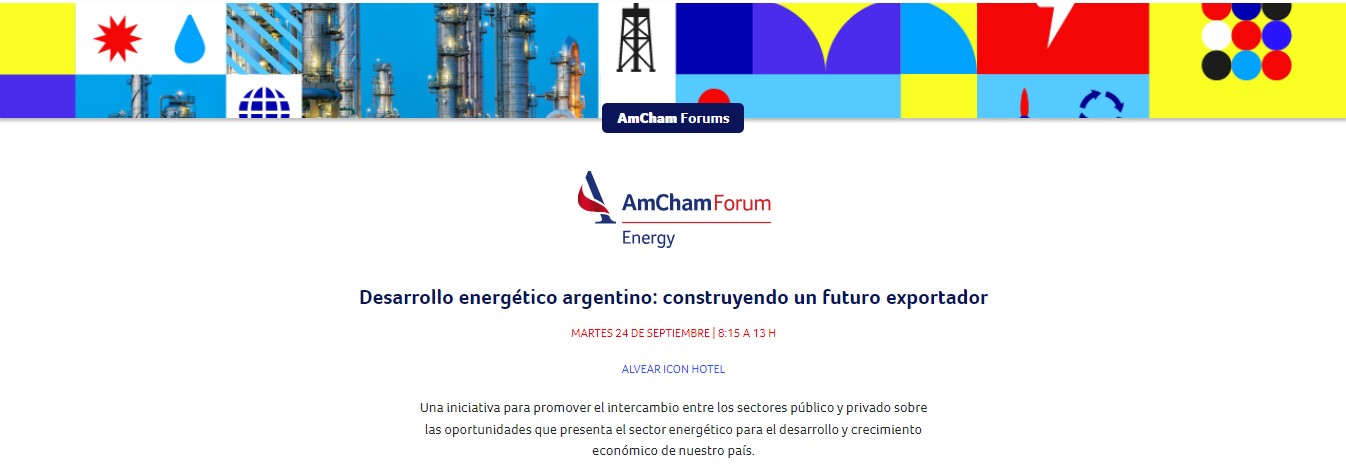 AmCham Energy Forum: líderes del sector energético disertarán sobre el ...