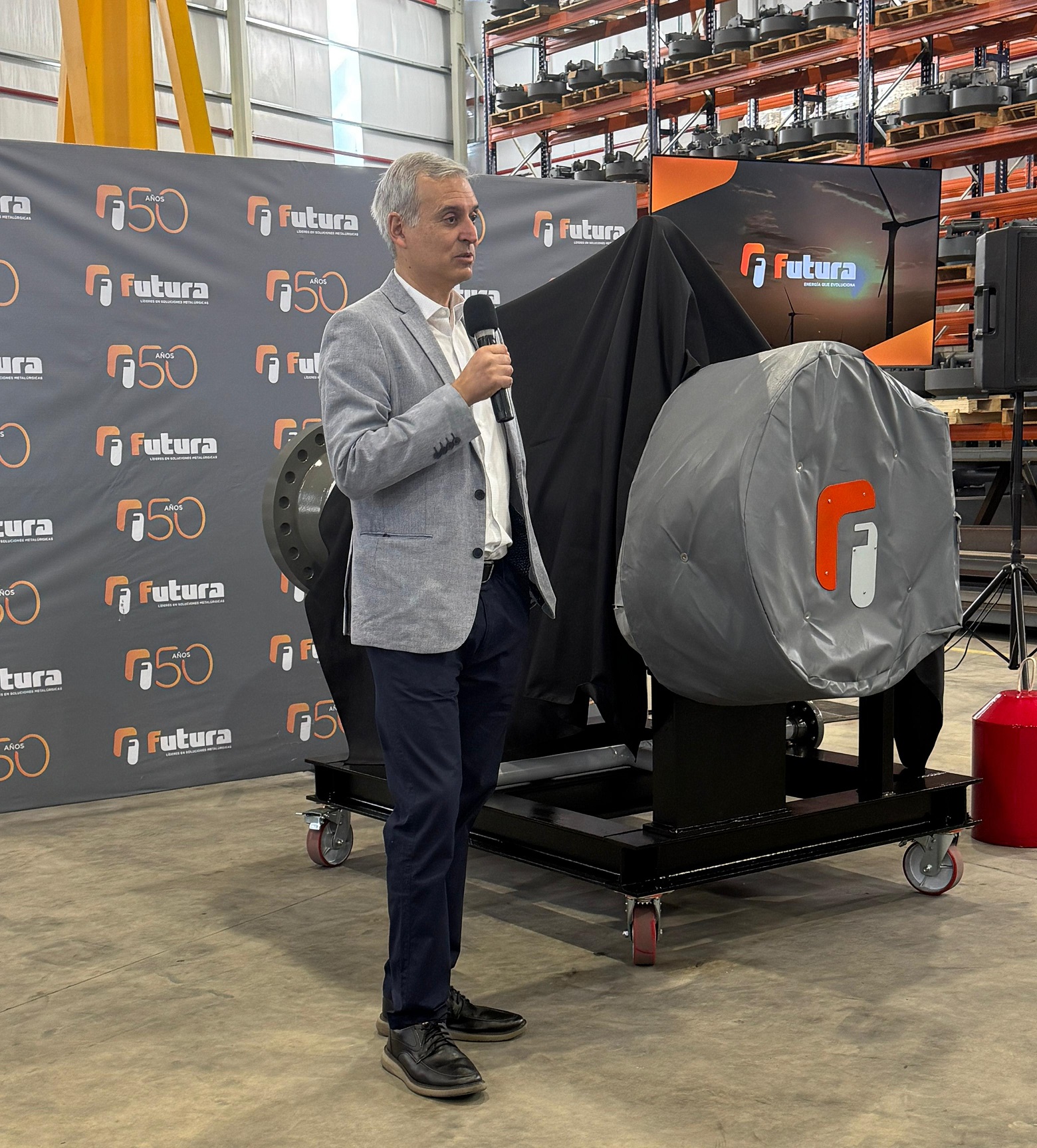 La metalúrgica Futura presentó una nueva tapa de cierre rápido para los ...