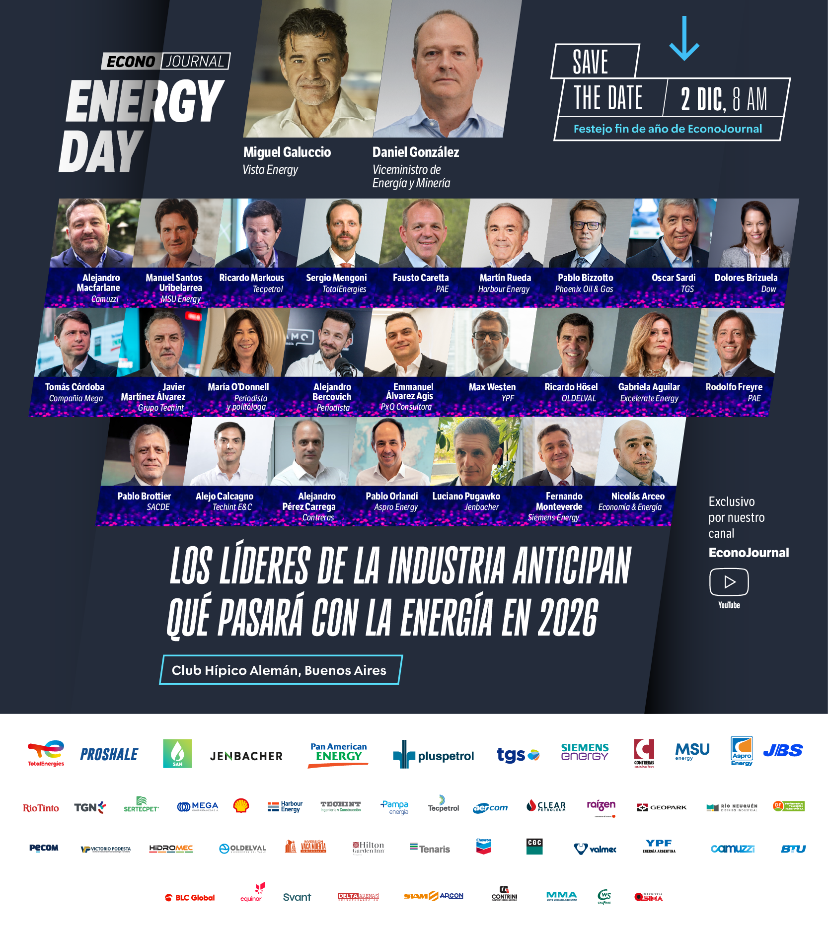 Energy Day: líderes de la industria energética debatirán sobre los ...